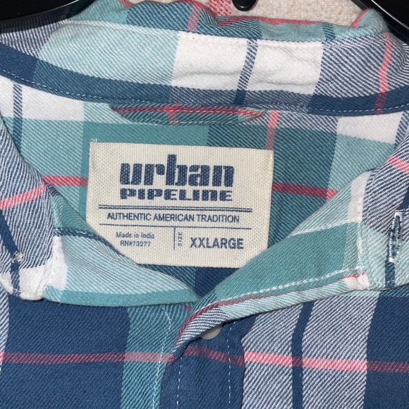 urban pipeline | Shirts | Mens Urban Pipeline Flannel Shirt Xxl | Poshmark
